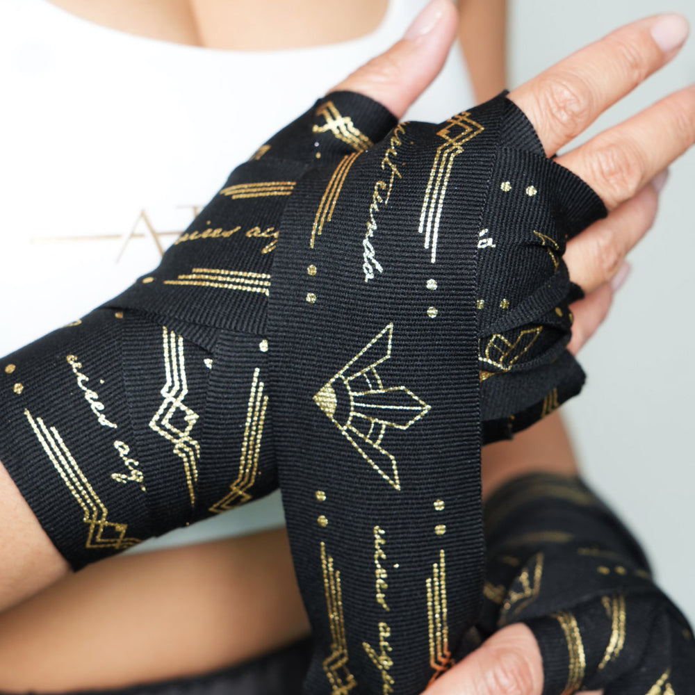 Diana Handwrap (Black/Gold)