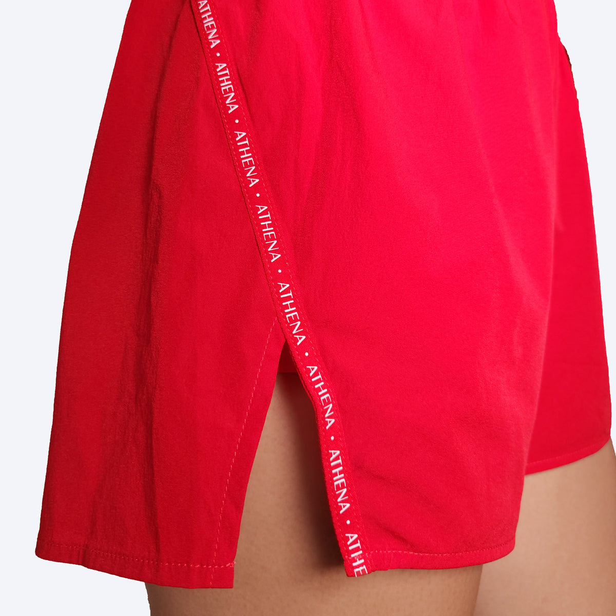 Theia Women's Boxing Shorts (Red) - high waisted ladies shorts for ...